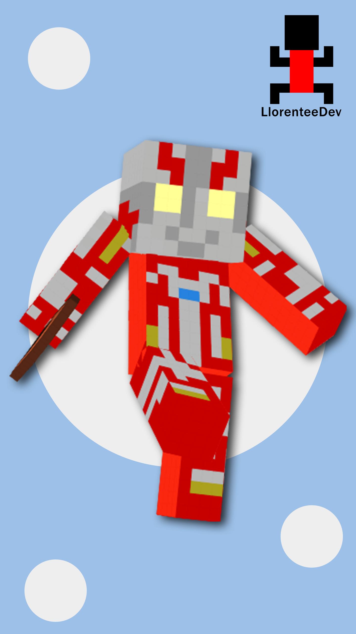 Download Ultraman Skins for Minecraft android on PC