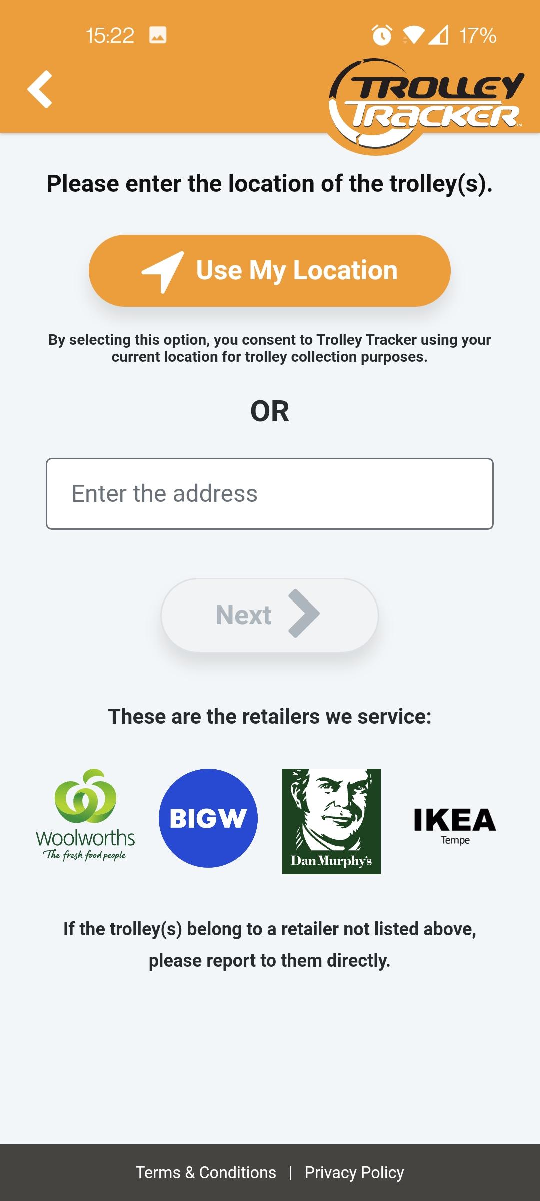 Download Trolley Tracker AU android on PC