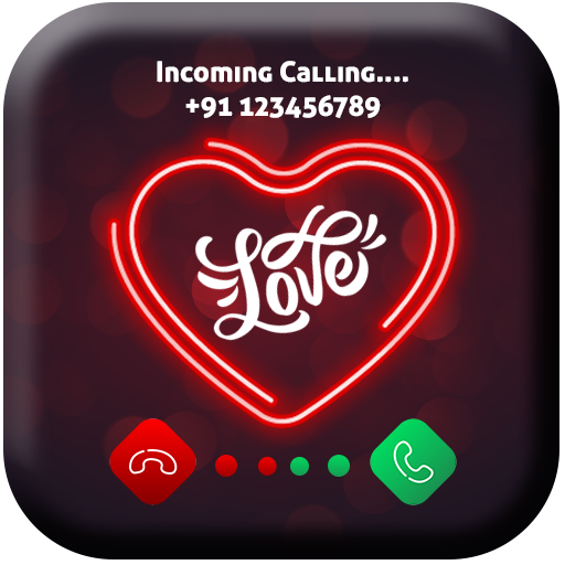Download Incoming call color flashlight android on PC