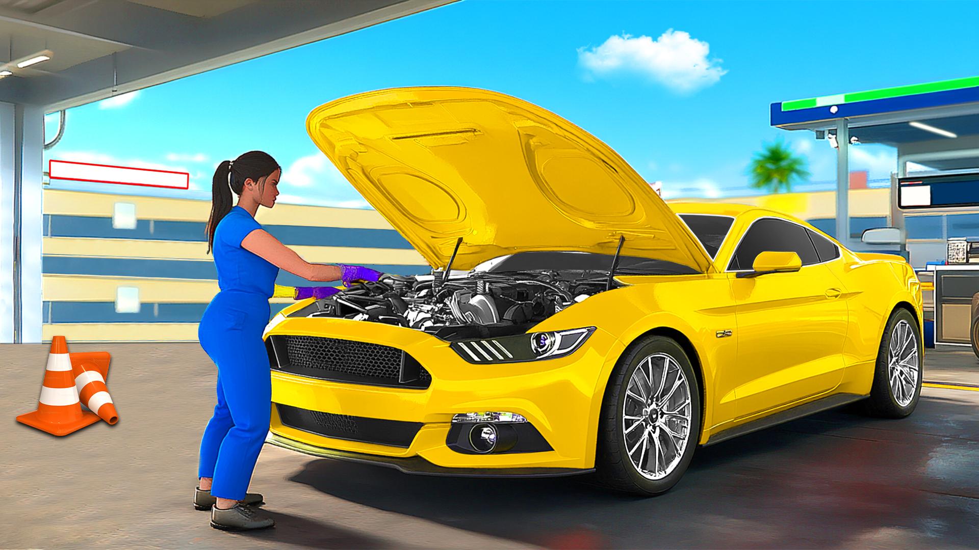 Descargar Gas Station Car Mechanic Sim en PC | GameLoop Oficial