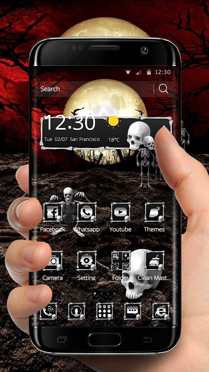在電腦上下載Silver Skull Theme & Lock Screen | GameLoop官方網站