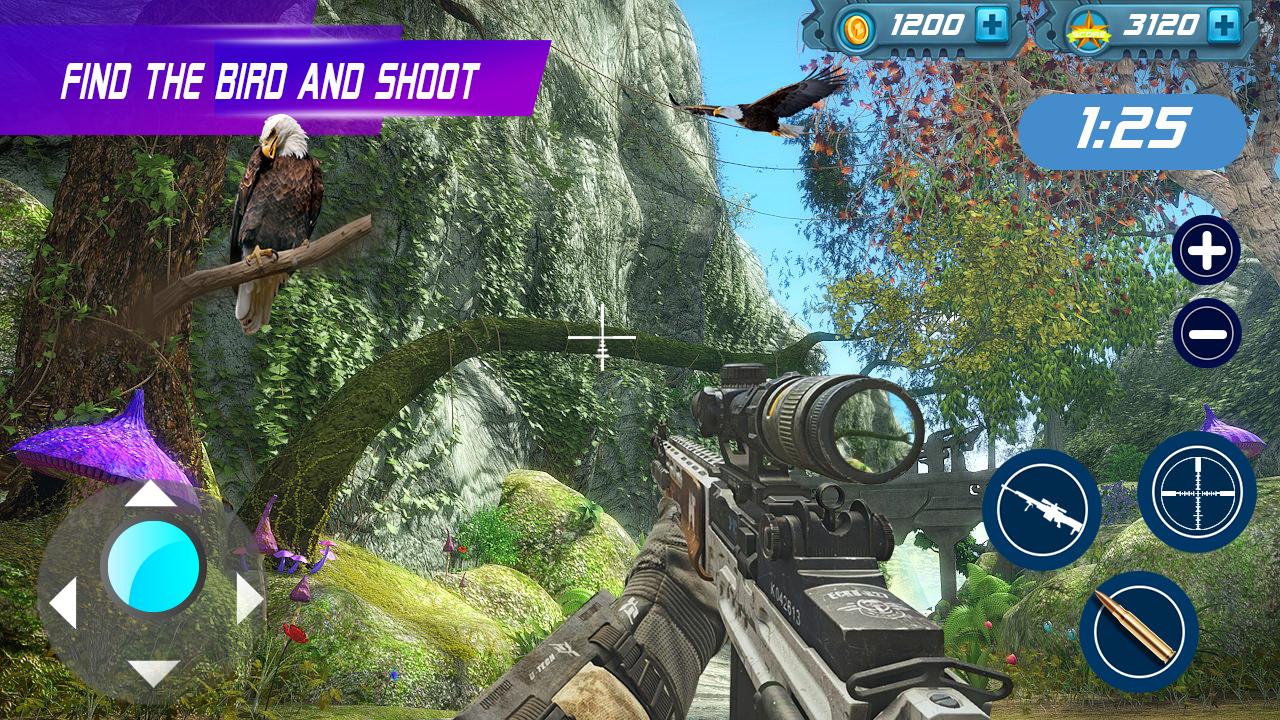 Download Birds Hunter:Jungle shooting games free android on PC