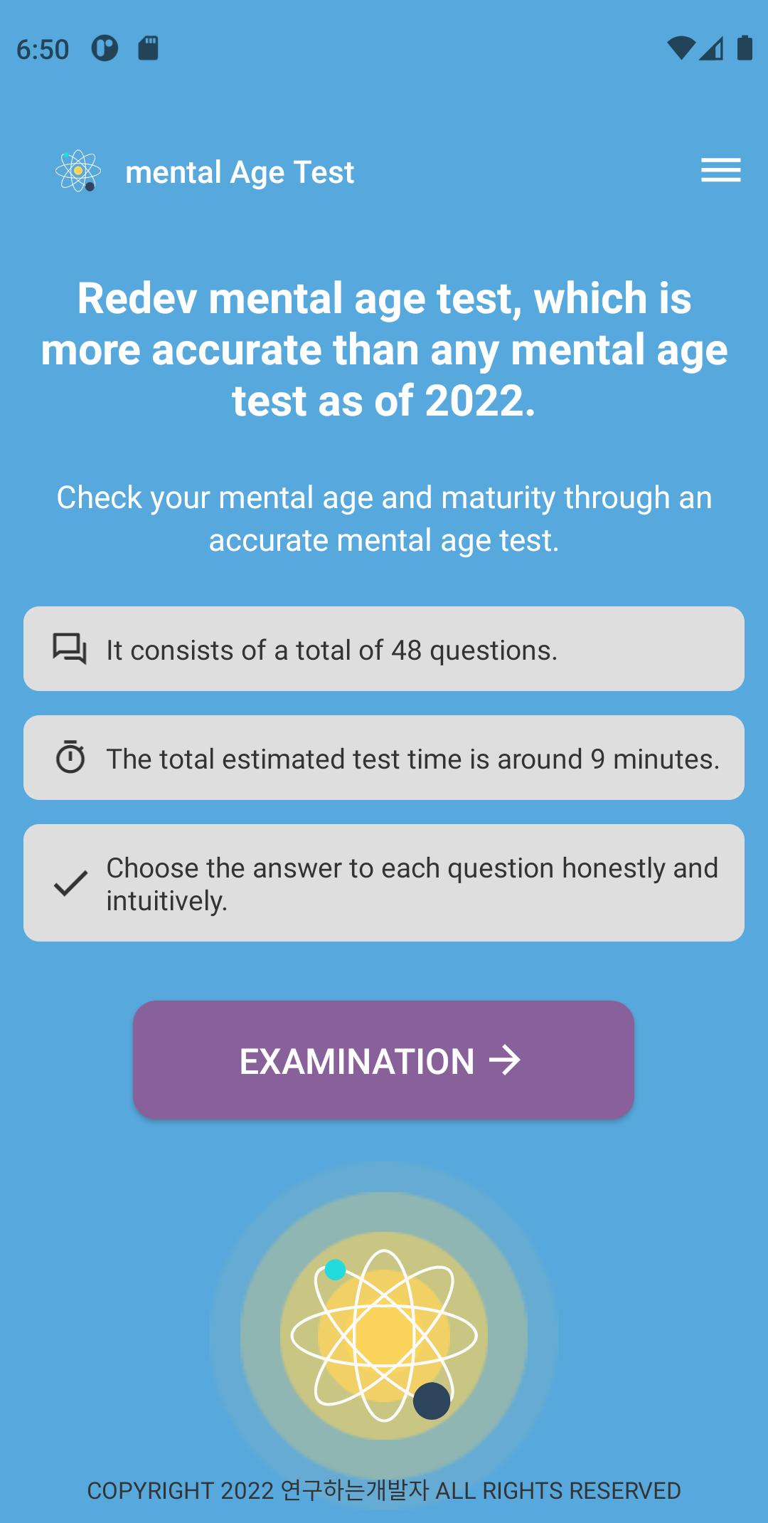Download 2022 Mental Age Test android on PC