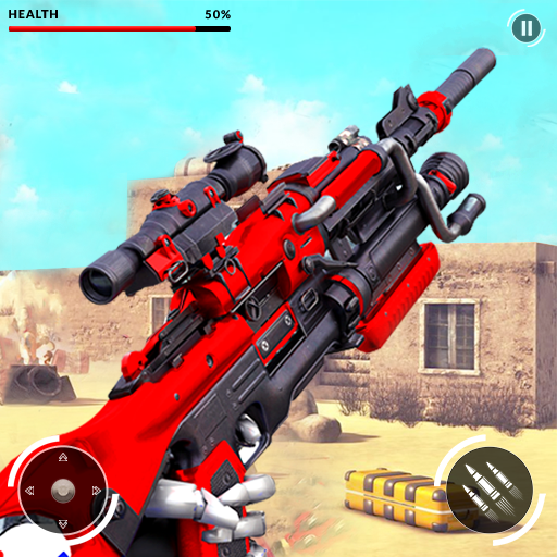 تنزيل Infinity Gun Shoot Robot Games على جهاز الكمبيوتر | مسؤول GameLoop