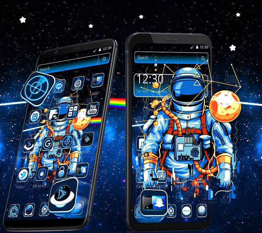Baixe Space Robot Launcher Theme 🚀 no PC | Oficial GameLoop