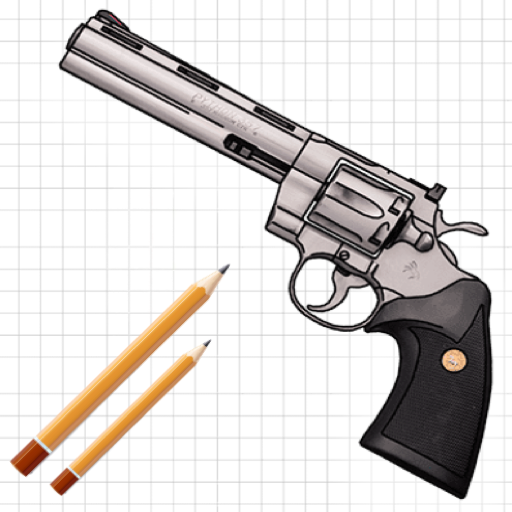 Download How to draw weapons by steps android on PC