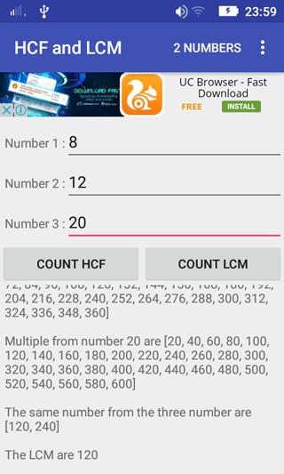 Baixe HCF and LCM Calculator no PC | Oficial GameLoop