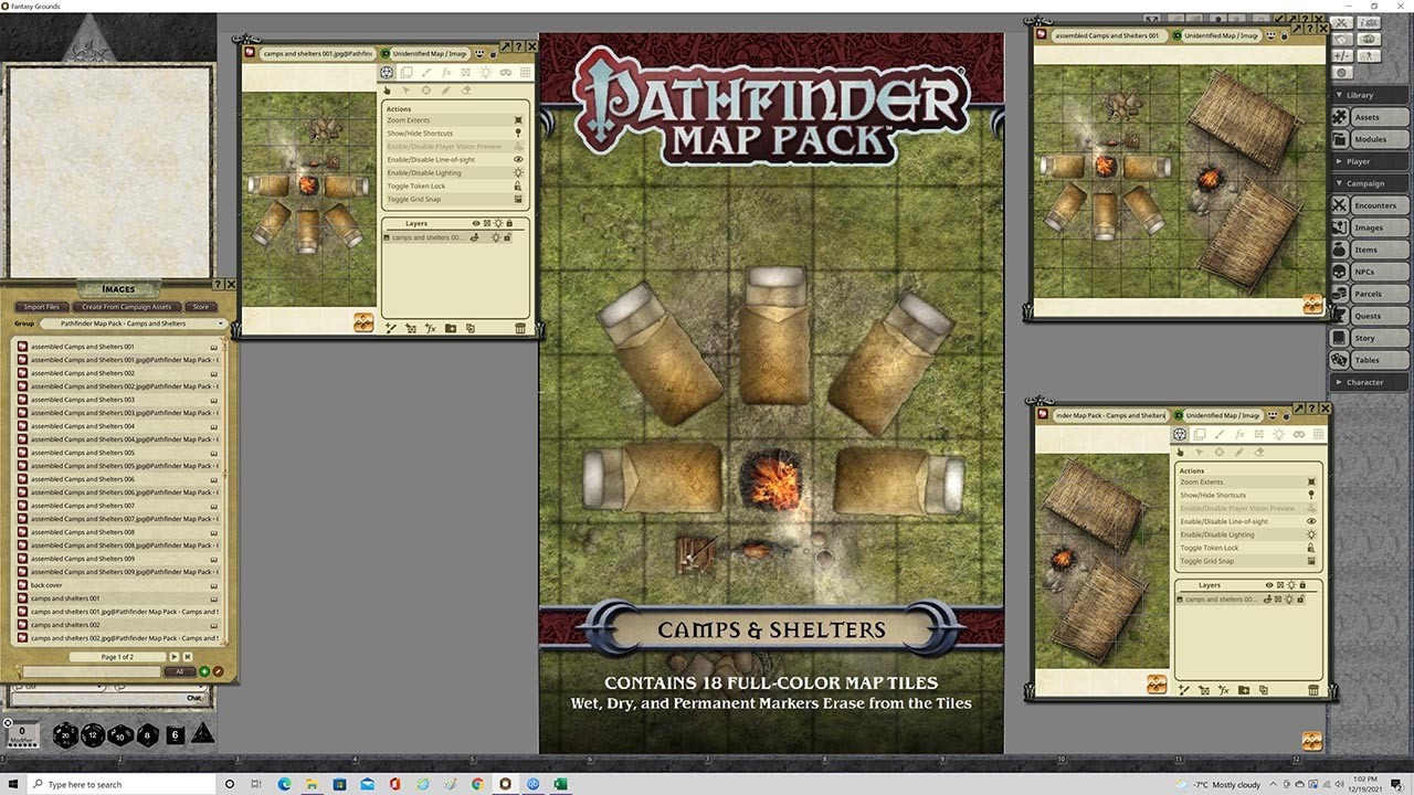 Download Fantasy Grounds - Pathfinder RPG - Map Pack - Camps And ...