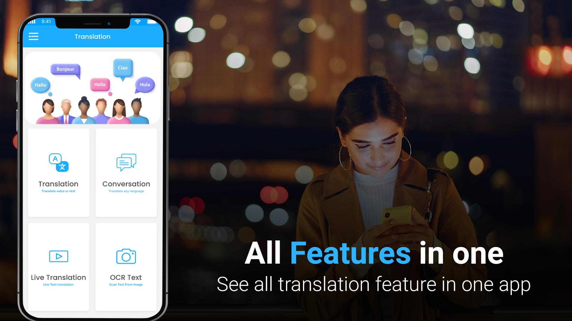 Download Live Voice Translator android on PC