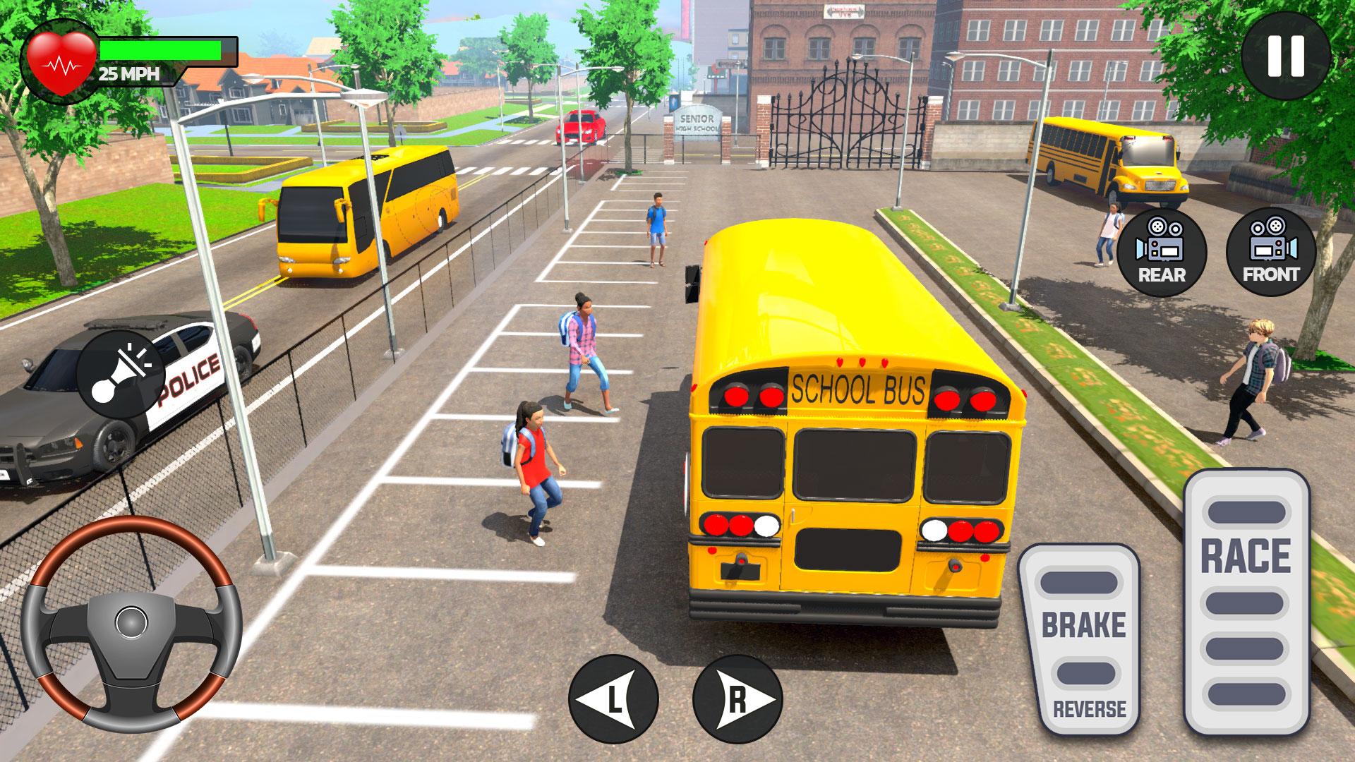 Download School Bus Games Simulator 3d android on PC