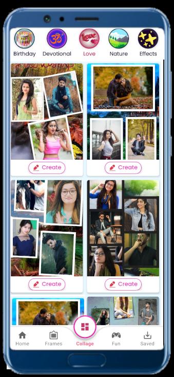 Download Piczy : AI photo collage maker android on PC