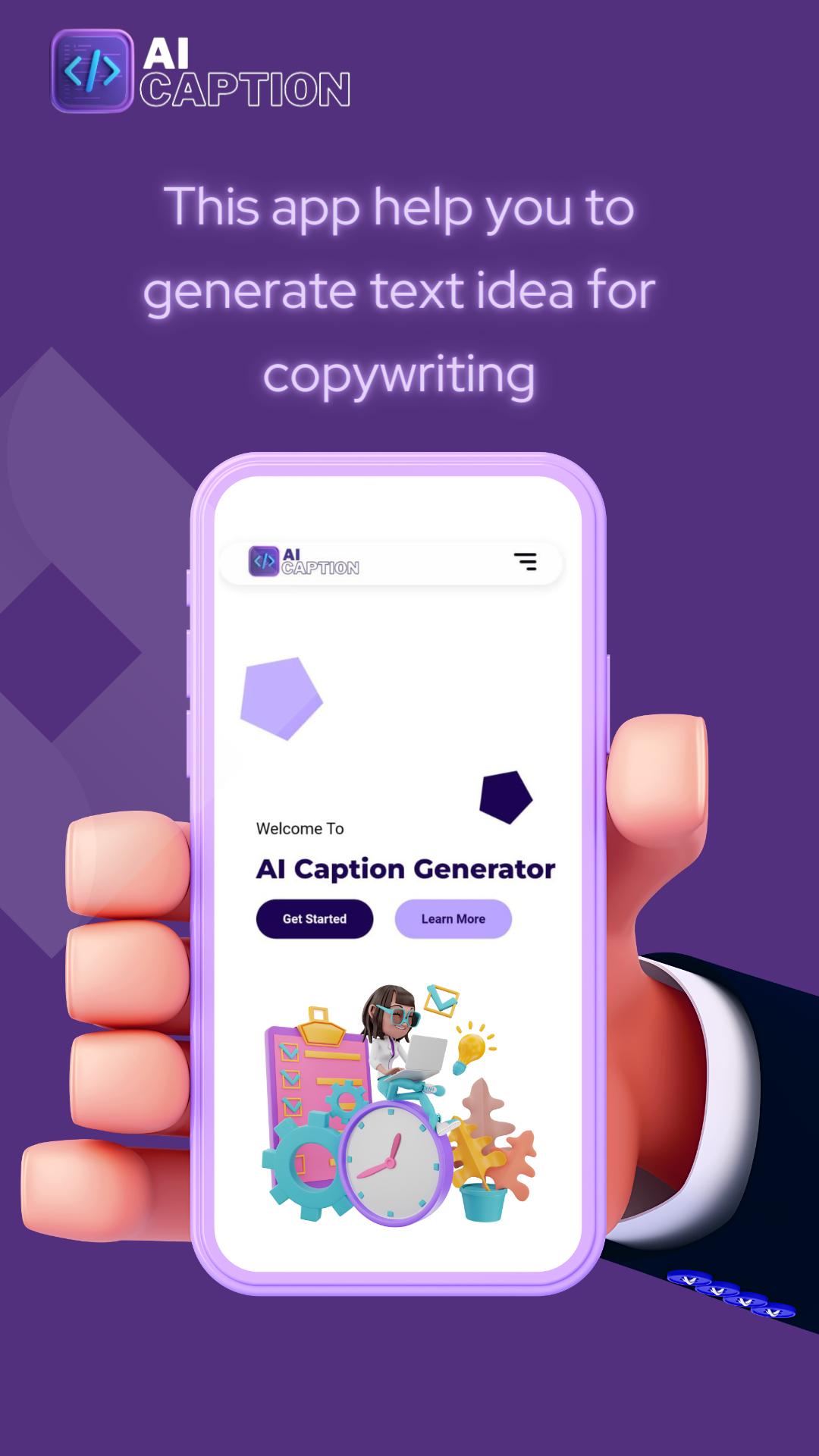 Download AI Caption Generator android on PC
