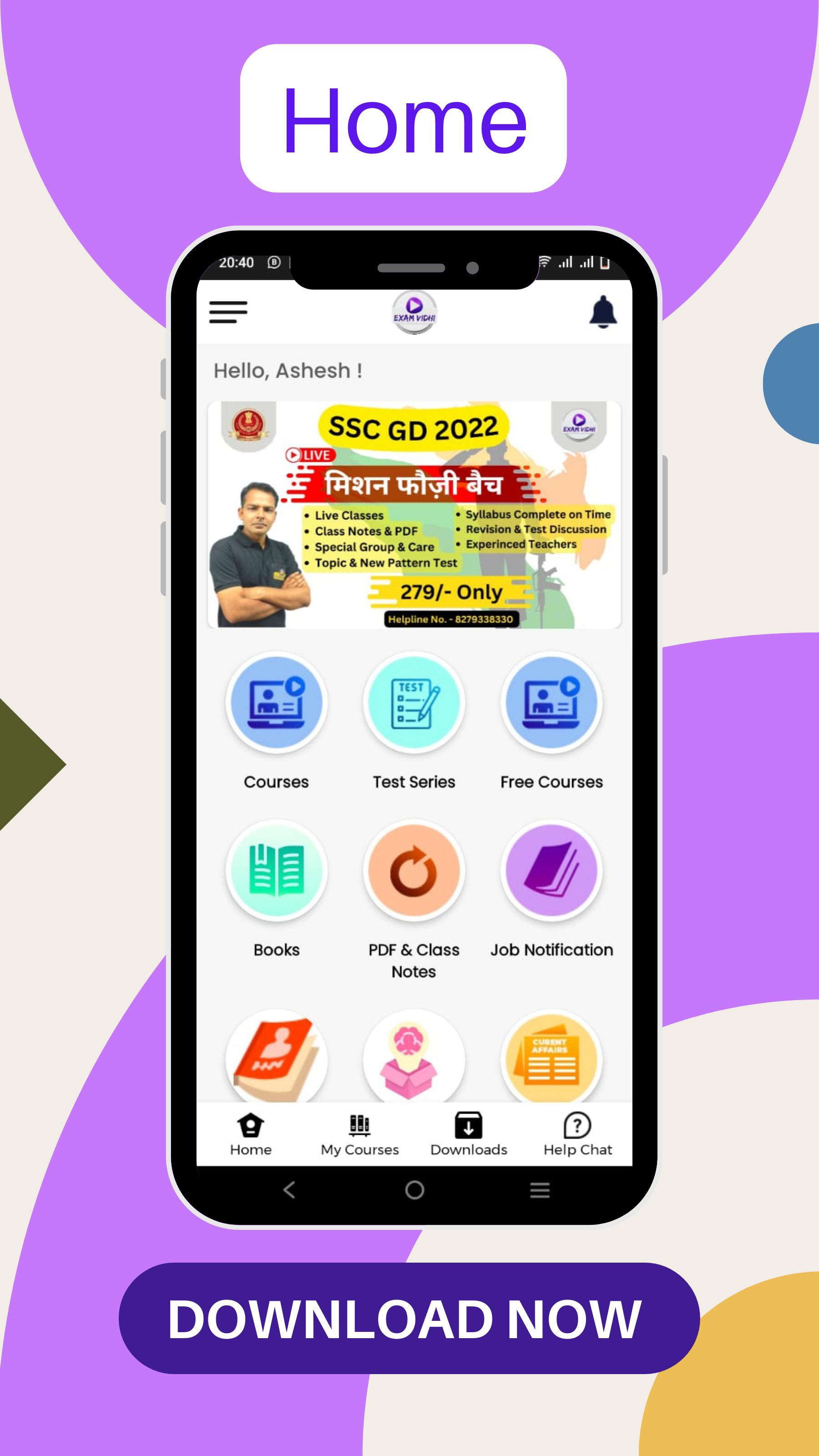 Download Exam Vidhi: SSC & Railway Exam android on PC