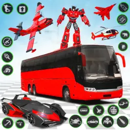 Download Army Bus Robot Car Game Android On Pc
