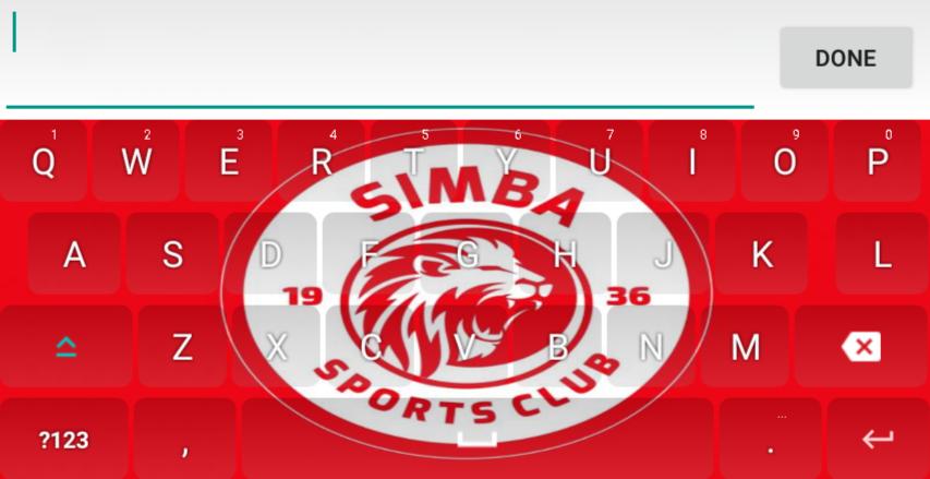 Download Msimbazi Simba KeyBoard App android on PC