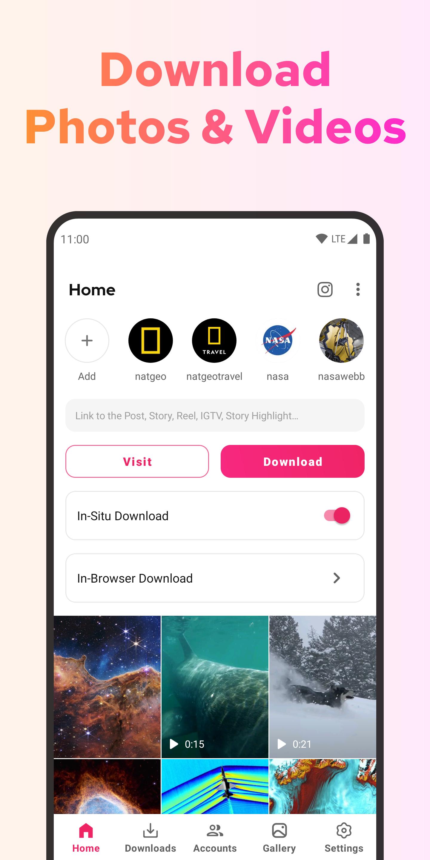 Скачать Video Downloader for Instagram на ПК | Официальный ...