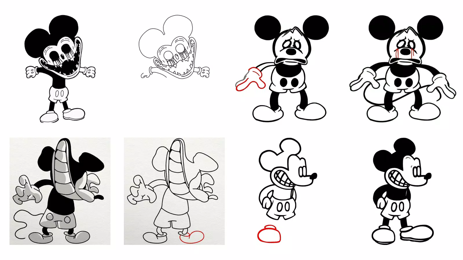 Descargar How to Draw Suicide Mouse FNF en PC | GameLoop Oficial