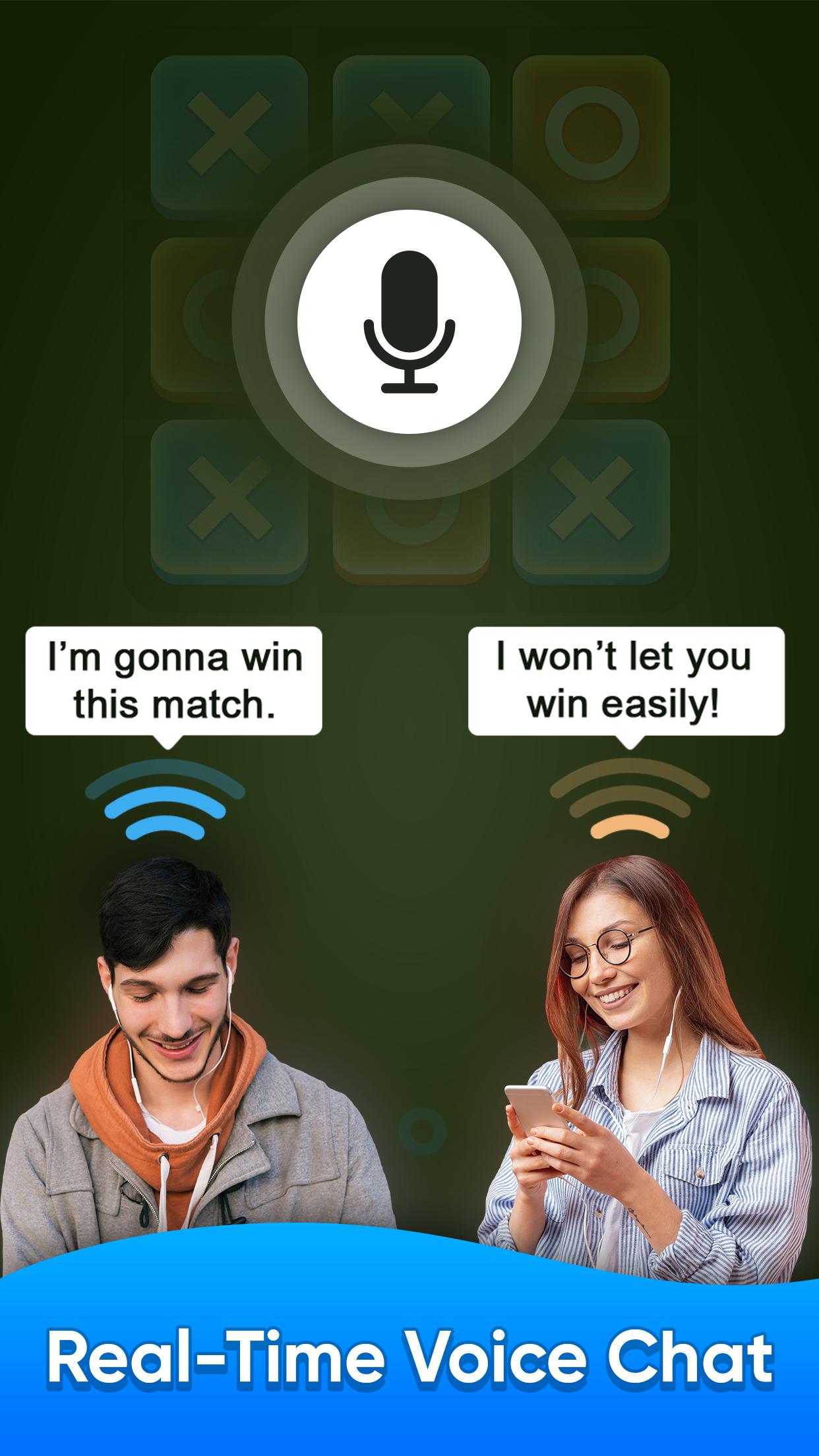 Baixe Tic Tac Toe - Voice Chat Game no PC | Oficial GameLoop