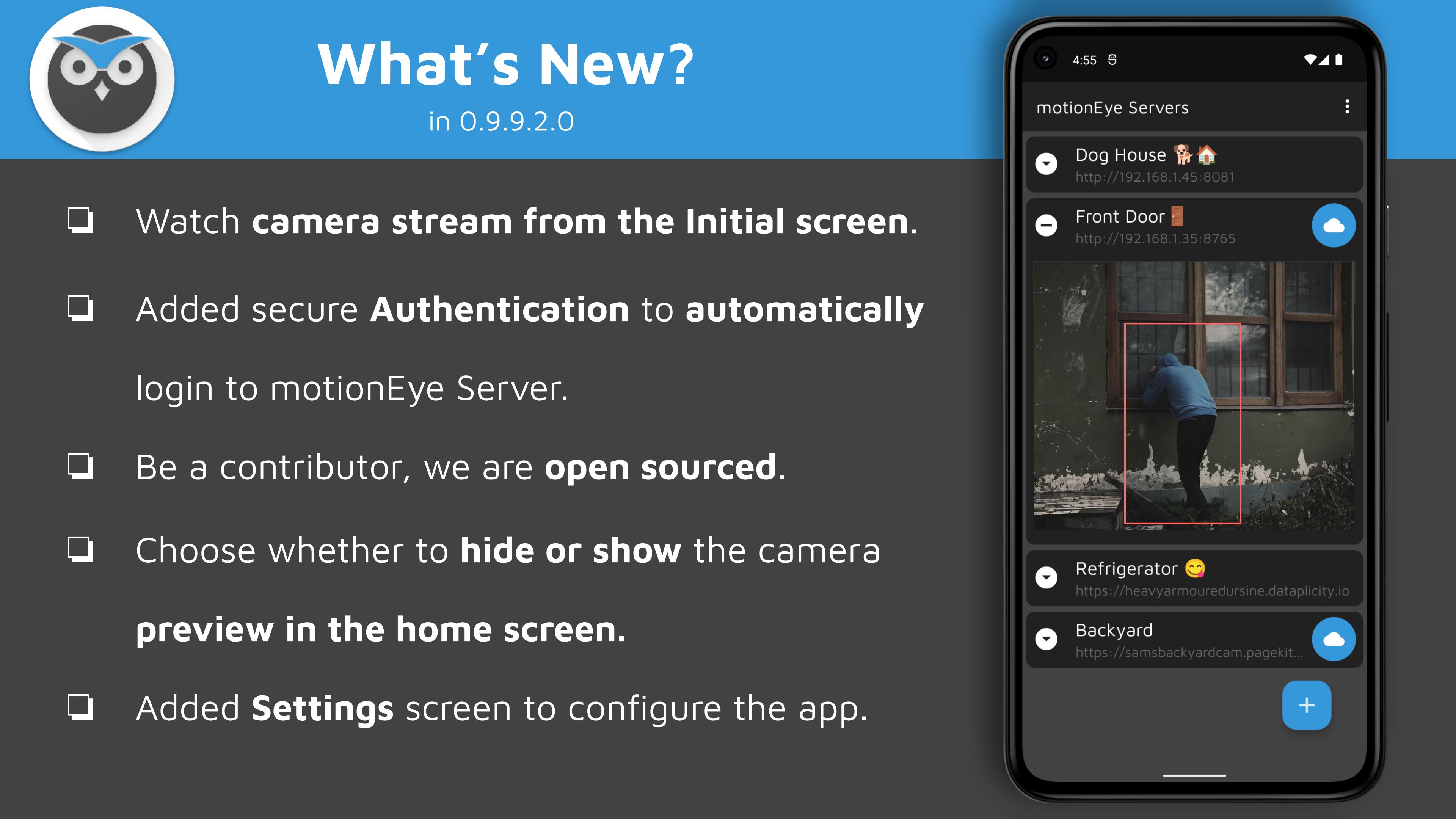 Download motionEye android on PC