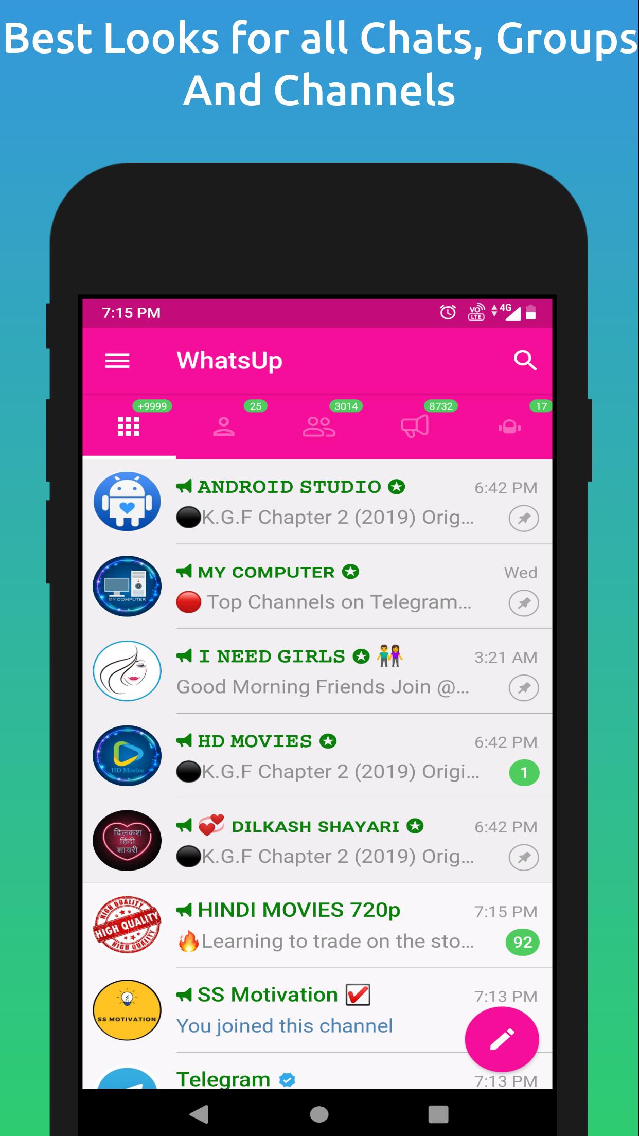 PCにWhatsUp Messenger - Social Unique Chat Appをダウンロードする| GameLoopオフィシャル