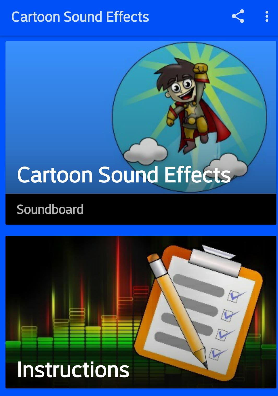 Download Cartoon Sound Effects android on PC