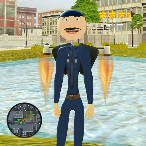 Muat turun Police Stickman Jetpack Miami Crime pada PC | GameLoop Official