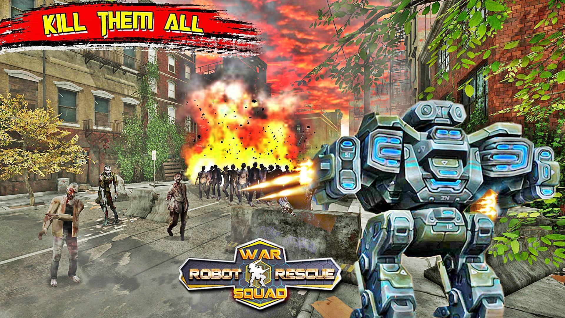 Download War Robot Rescue Squad android on PC