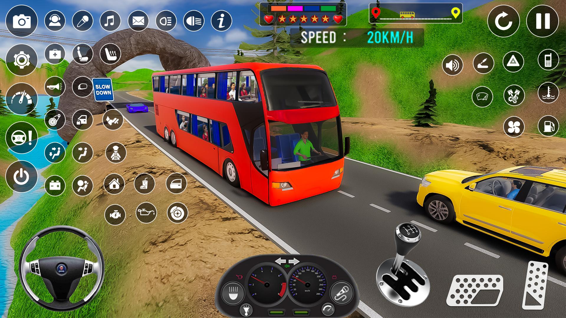 Download Bus Simulator School Bus Game android on PC