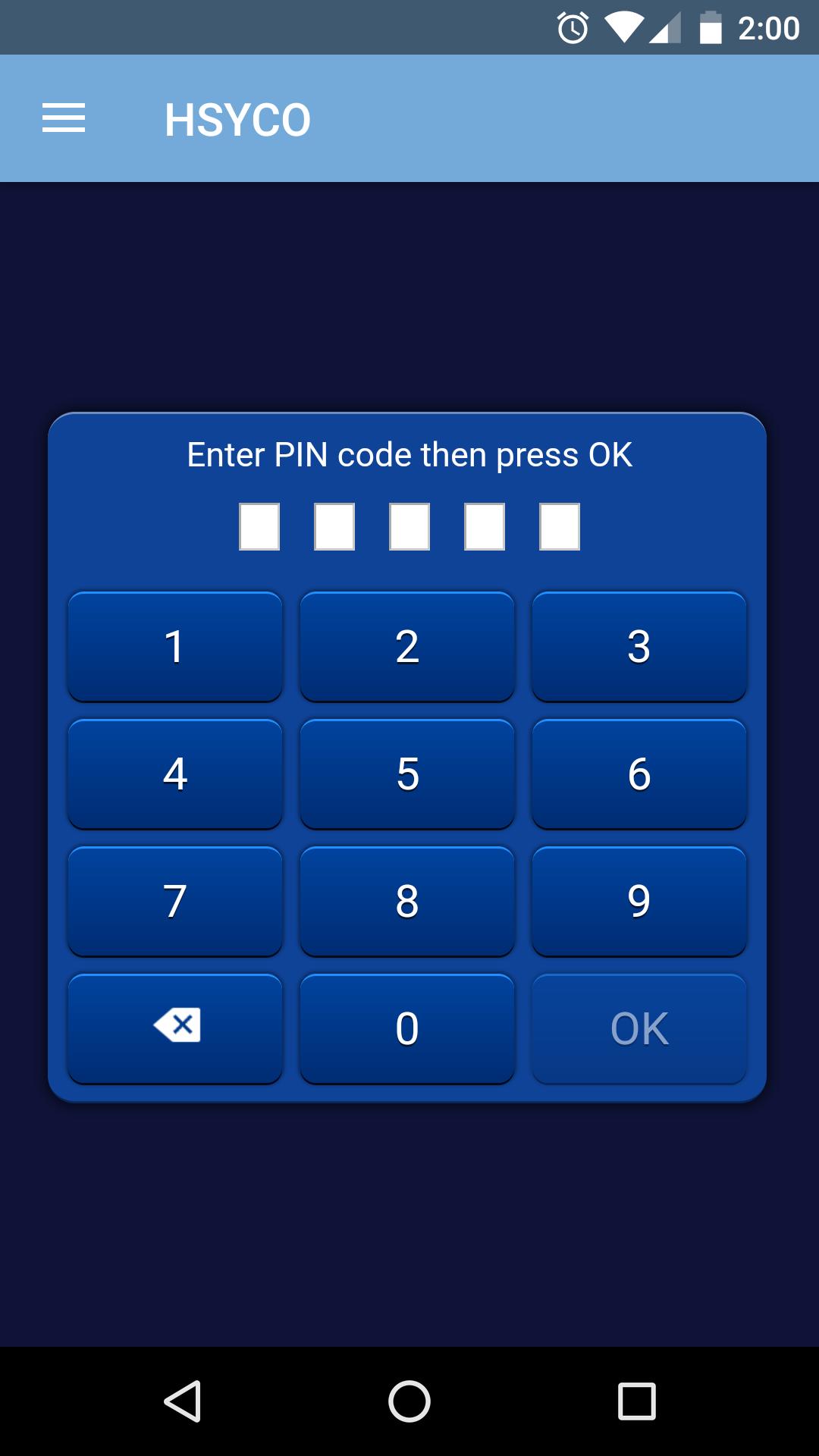 Download HSYCO android on PC