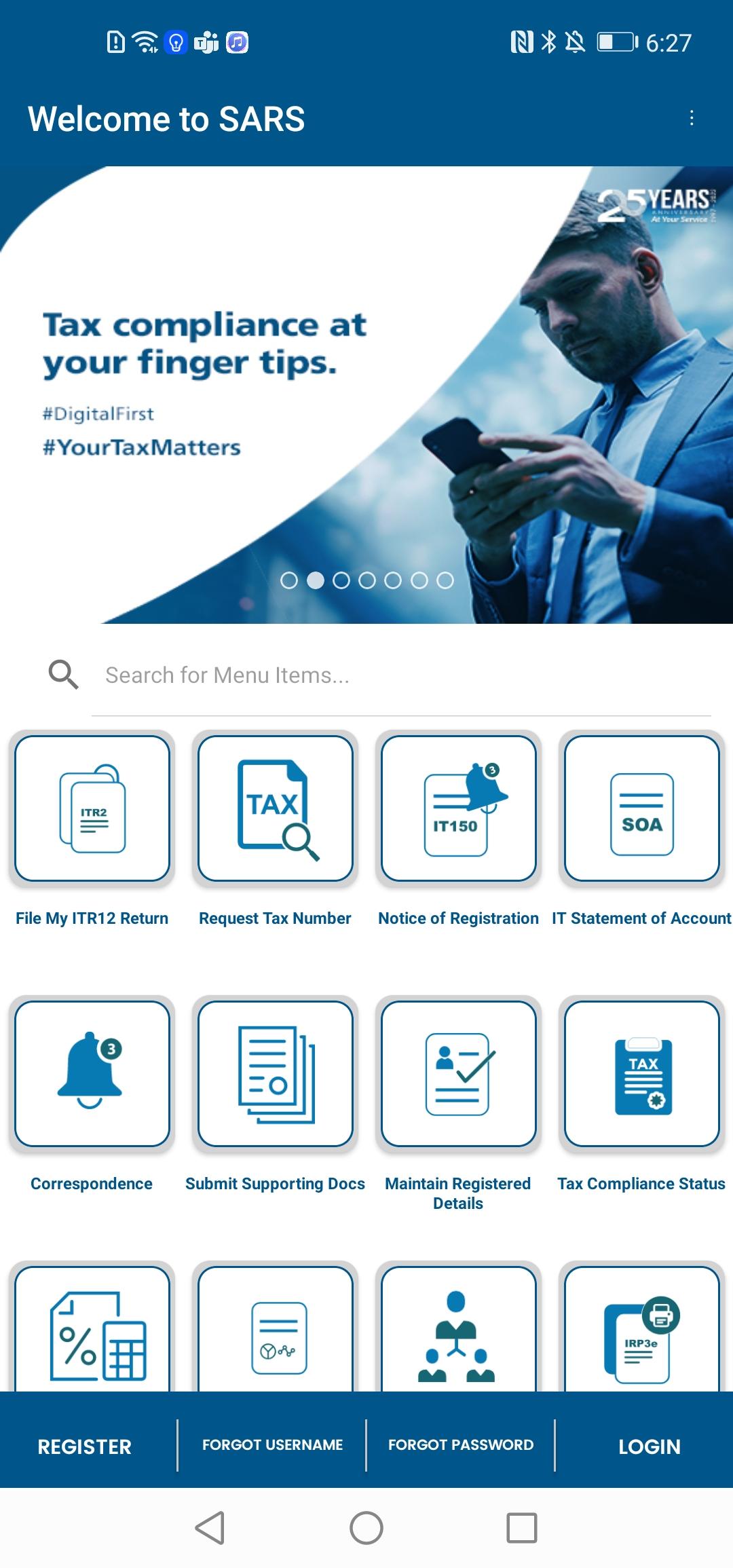 Download SARS Mobile eFiling android on PC