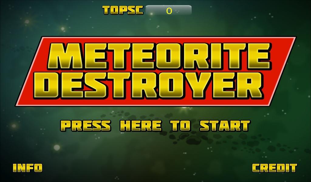 Download Meteorite Destroyer android on PC