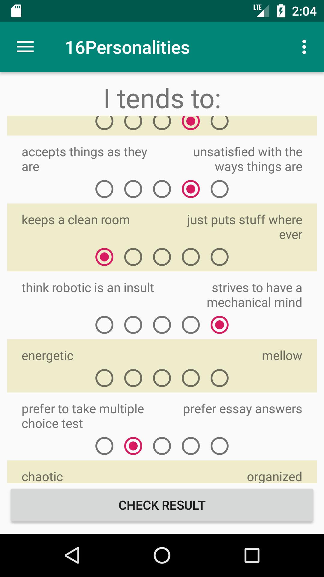 Download Free Personality Test (16 Personalities) android on PC