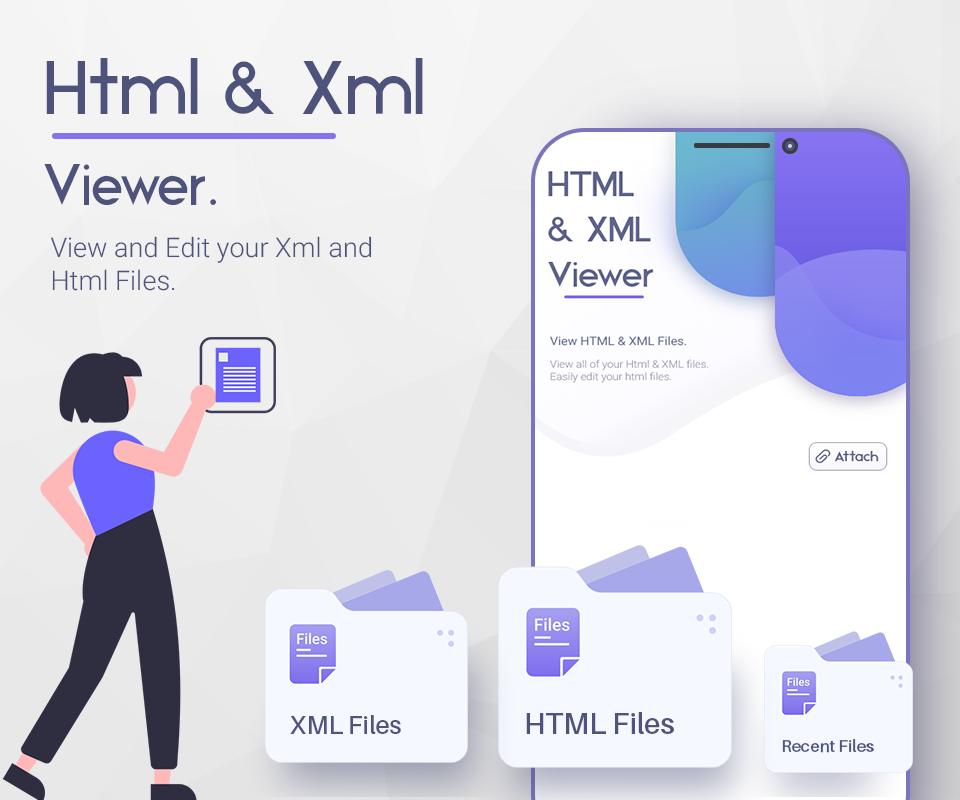 PC پر HTML & XML viewer - File opener and reader ڈاؤن لوڈ کریں | GameLoop آفیشل