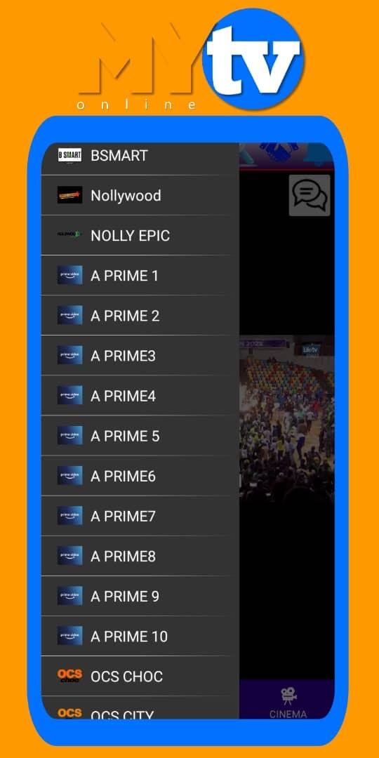 Download MY TV android on PC