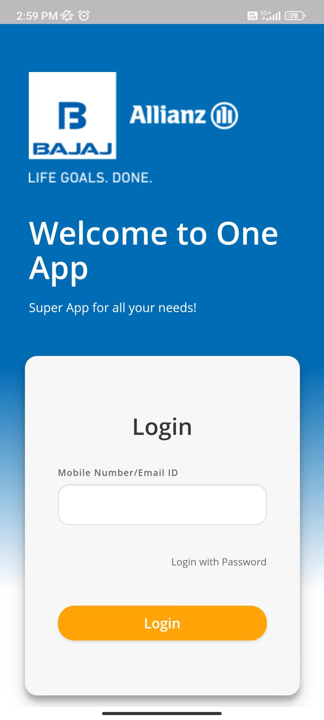 Download BAJAJ Allianz Life - OneApp android on PC