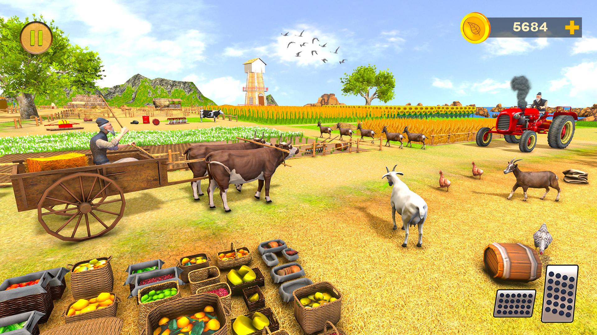 Descargar Real Farm Tractor Trailer Game en PC | GameLoop Oficial