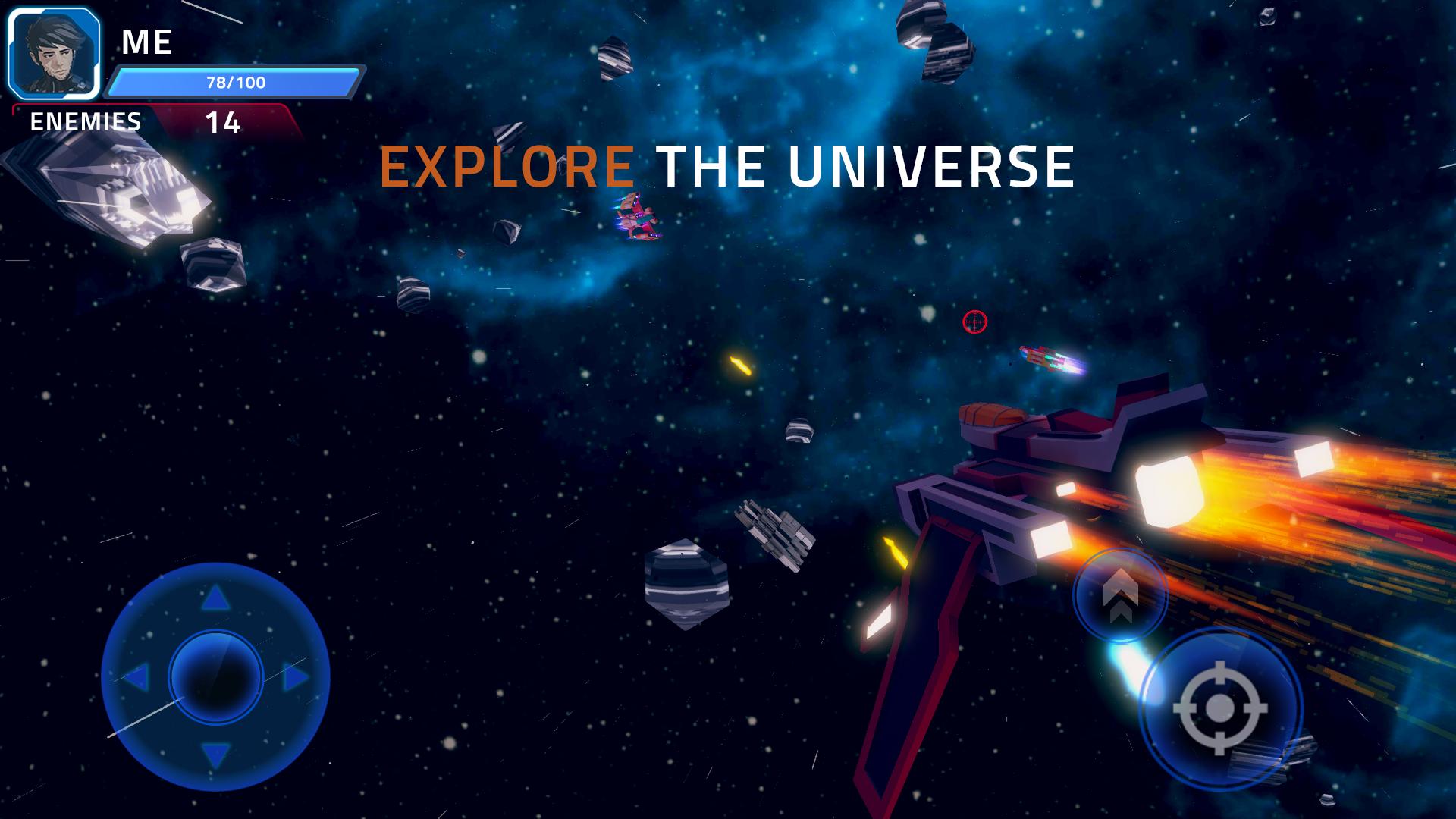Download Space gam - War shooter 3D android on PC