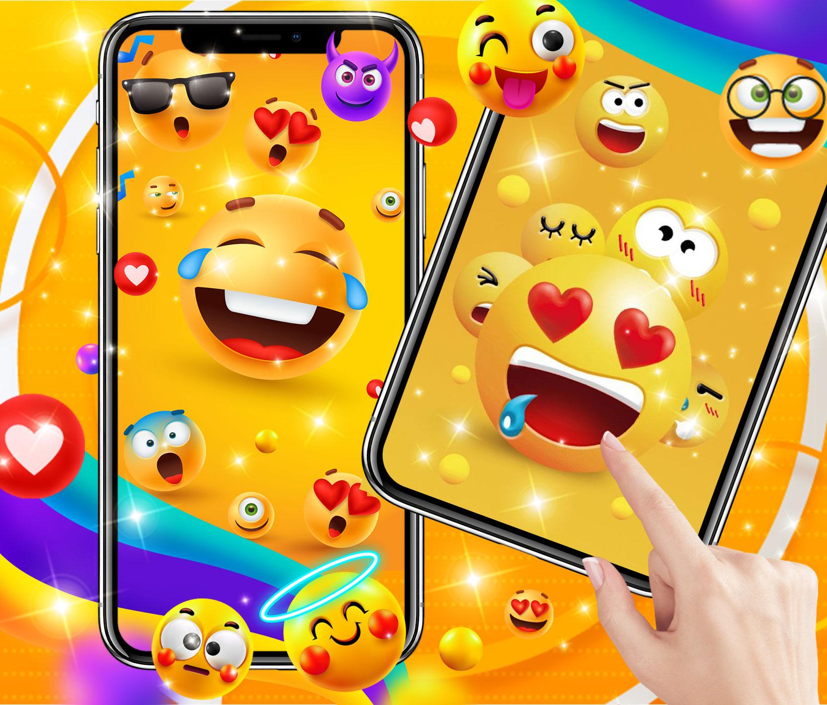 Download Emoji Live Wallpapers HD android on PC