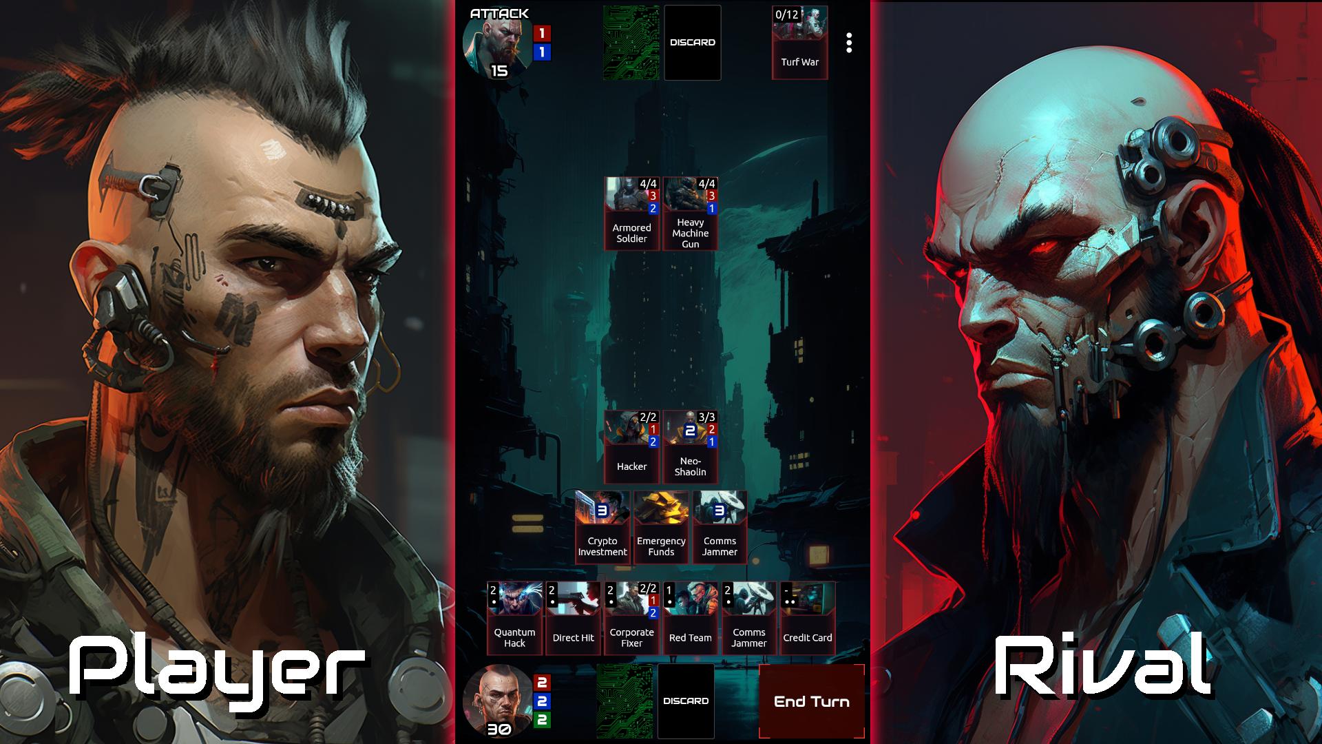 Download Cybercards - Card Roguelike android on PC