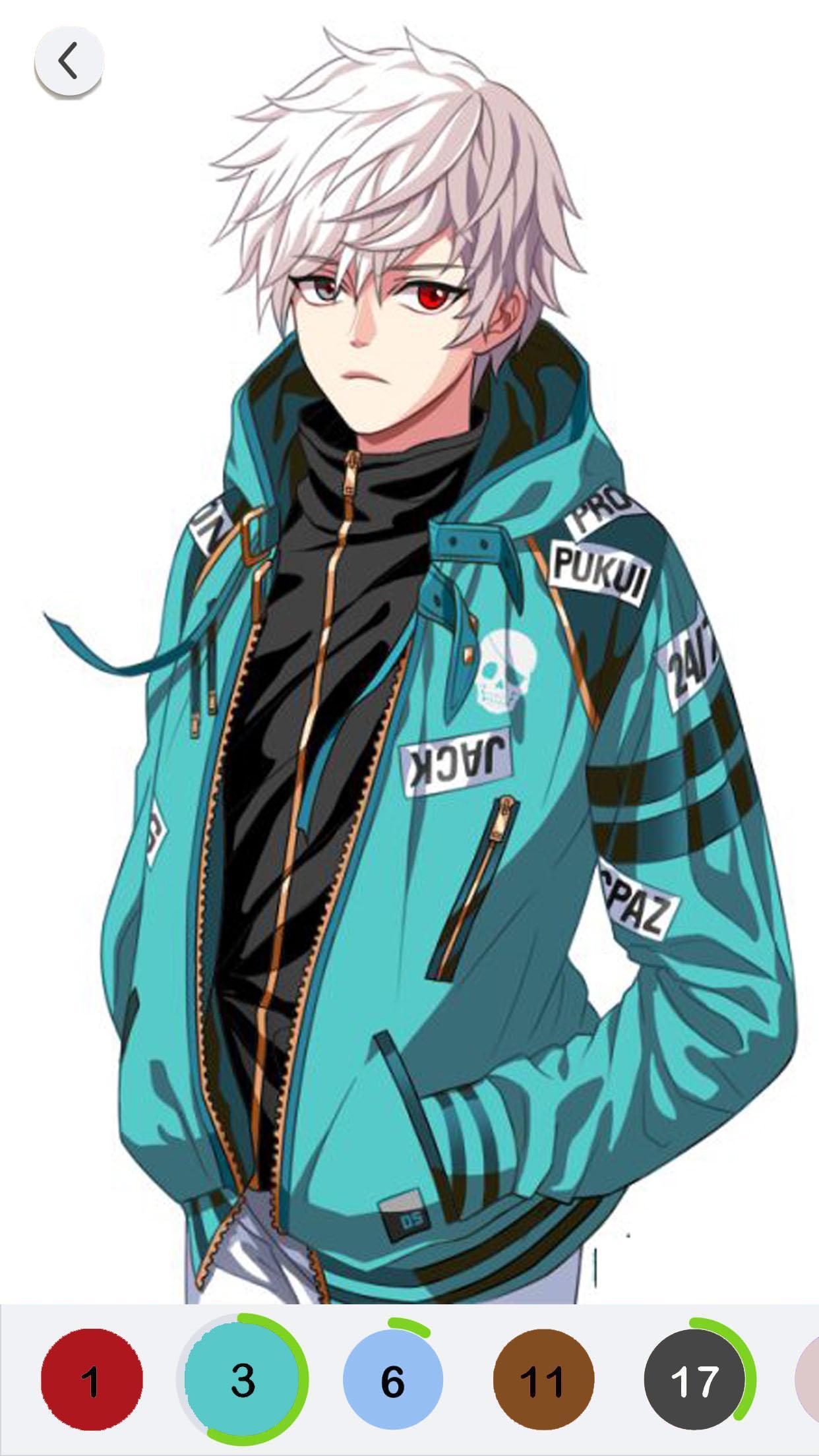 تنزيل Pixel Art-Anime Boy Color By Number على جهاز الكمبيوتر | مسؤول ...