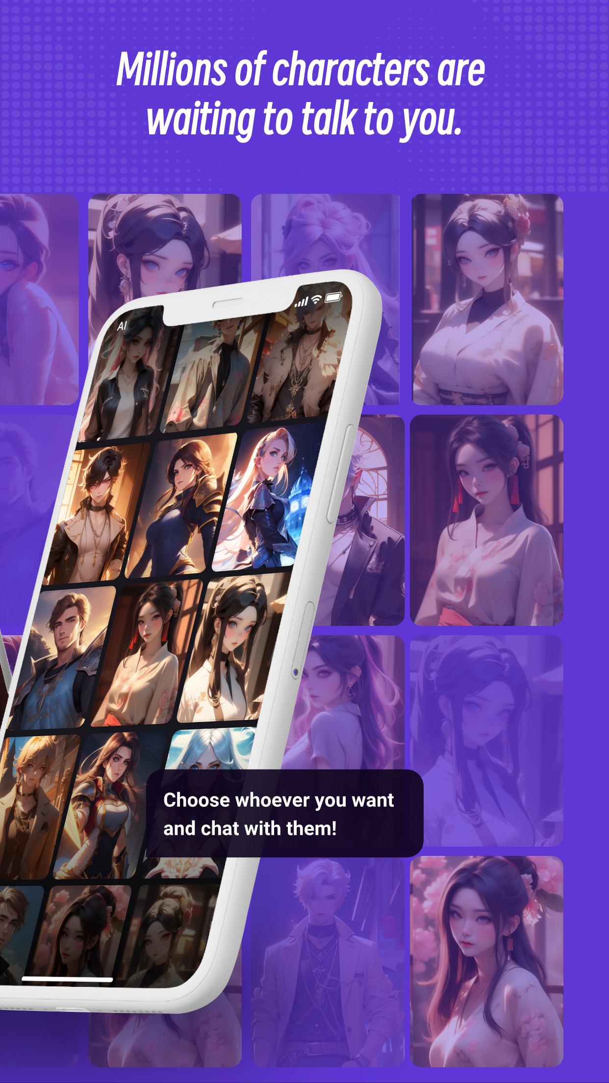 Download Linky: Chat with Characters AI android on PC
