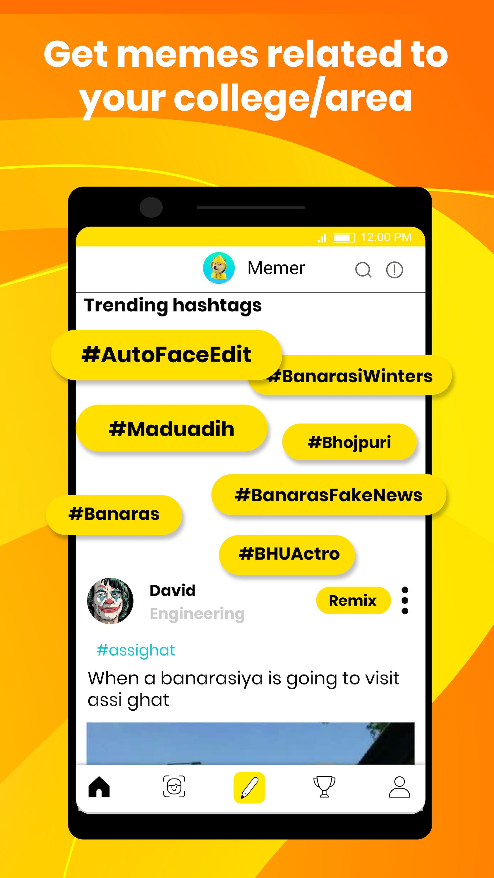 Download Memer: Best Memes, Meme Creator, Indian Templates android on PC