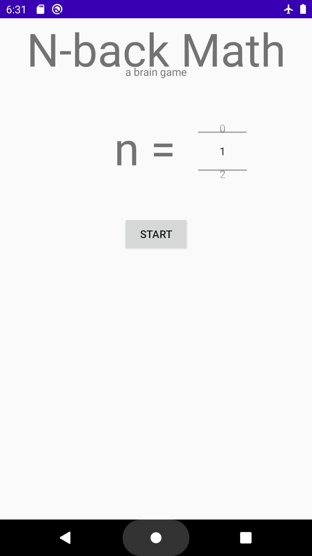 Download N-back Math android on PC