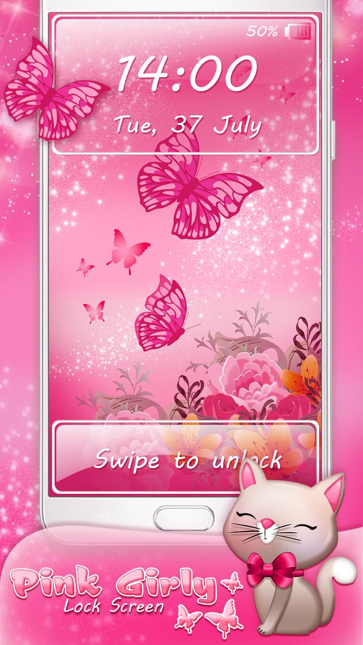 Download Pink Girly Lock Screen on PC | GameLoop Official