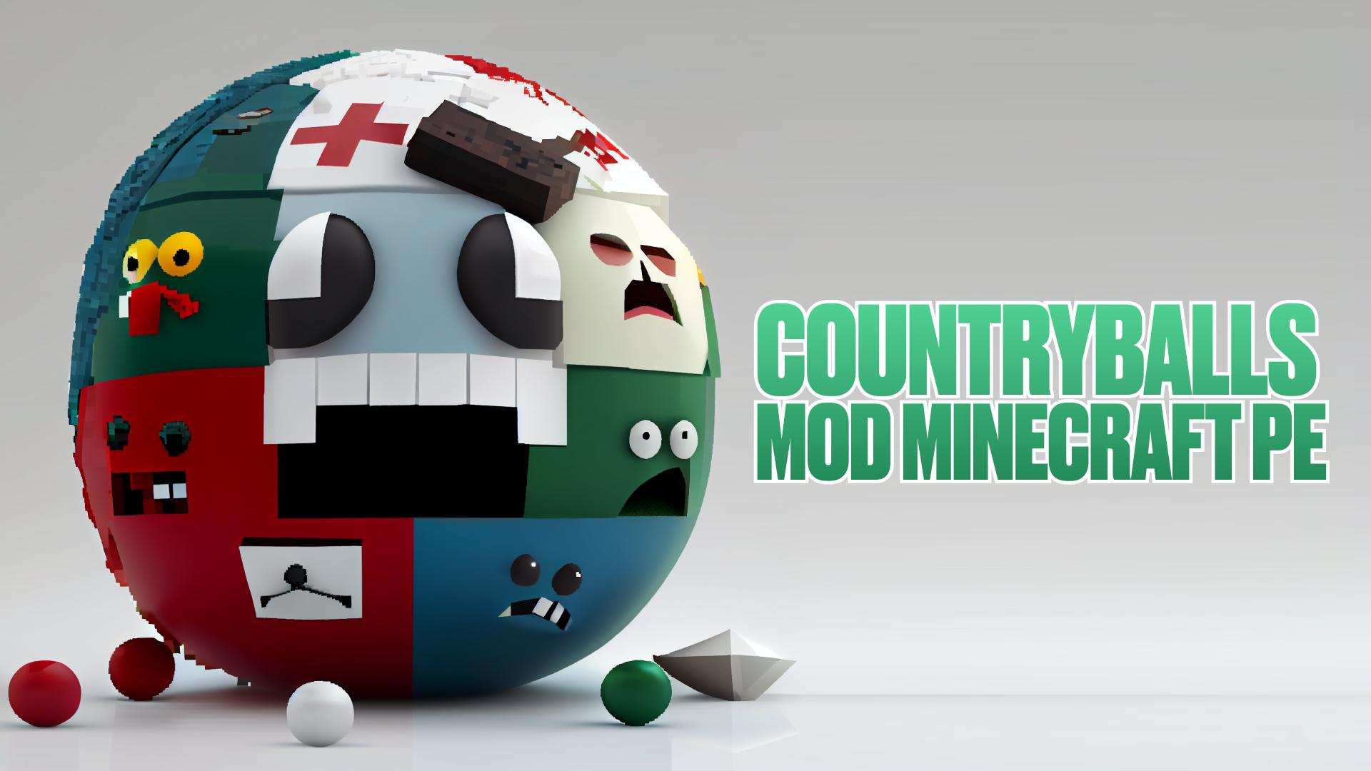 Download Countryballs Mod Minecraft PE android on PC