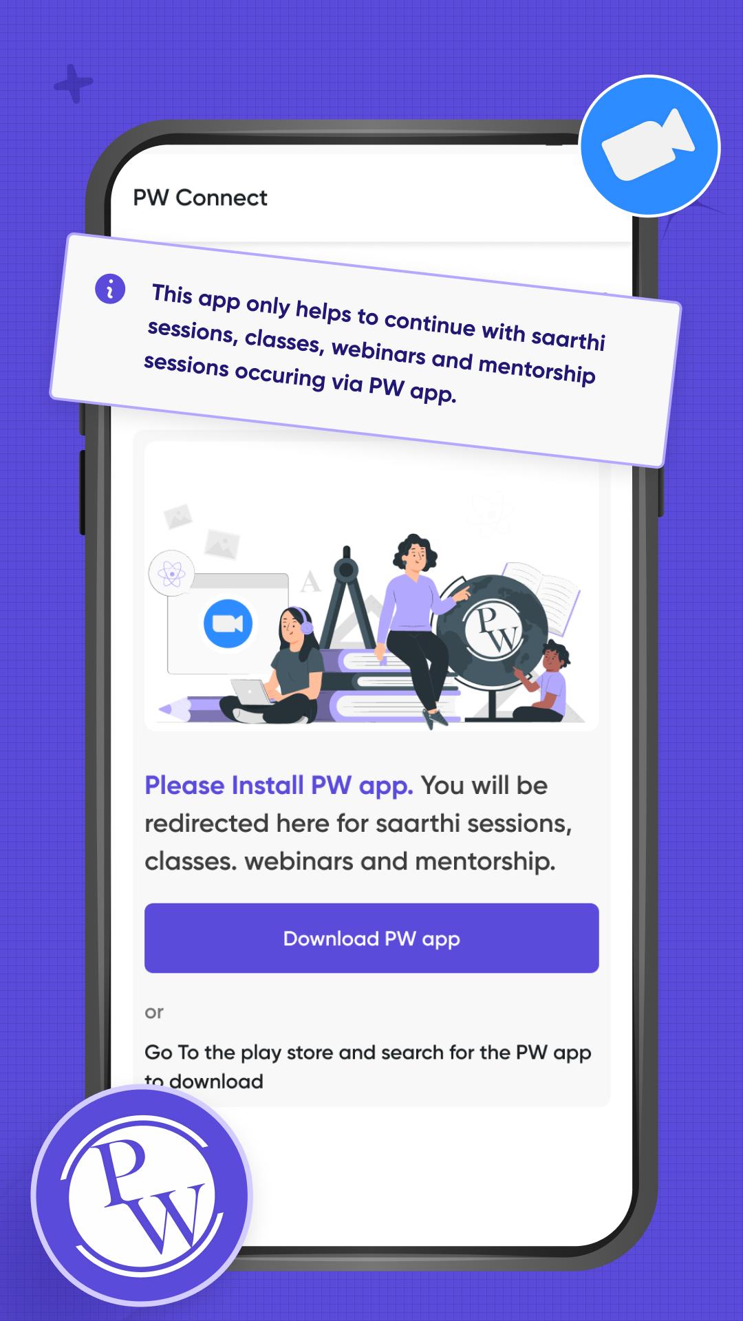 Download PW Connect android on PC