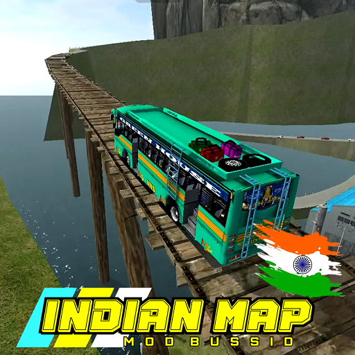 Download Indian Bussid Map Mod android on PC