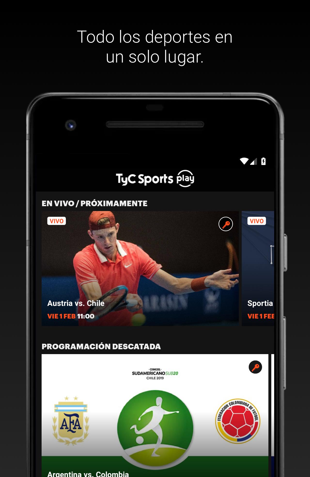 Baixe TyC Sports Play no PC | Oficial GameLoop