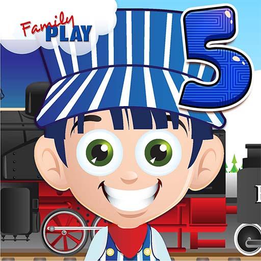 Download 5th Grade Kids Train Games android on PC