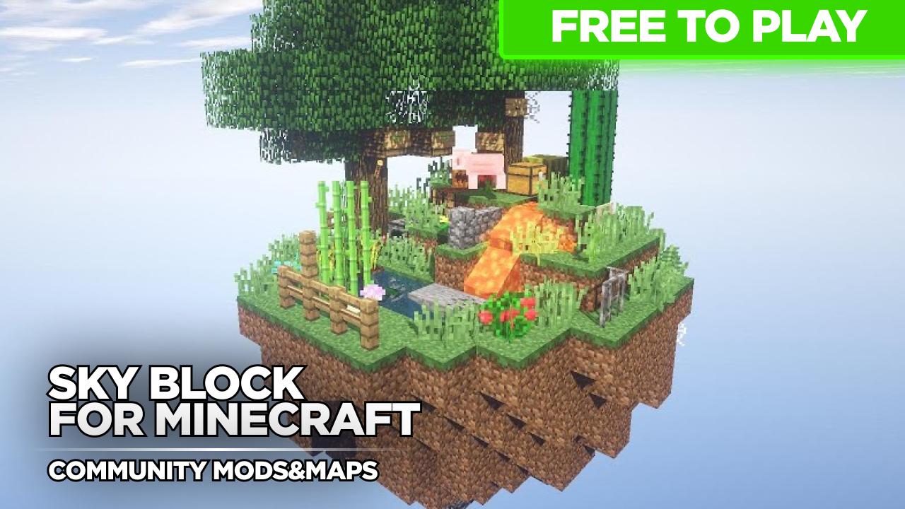 Download Skyblock one block mods for minecraft android on PC